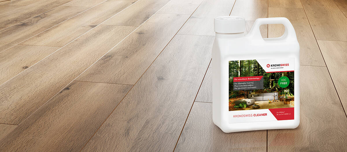 KronoSwiss cleaner - najbolja njega za Vaš laminat! - Jer kad trebate ...